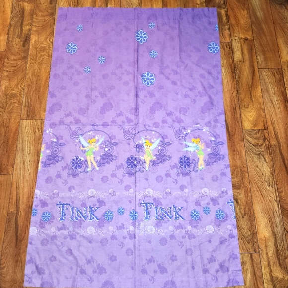 Disney | Accents | Disney Fairies Tinkerbell Curtain Panel | Poshmark